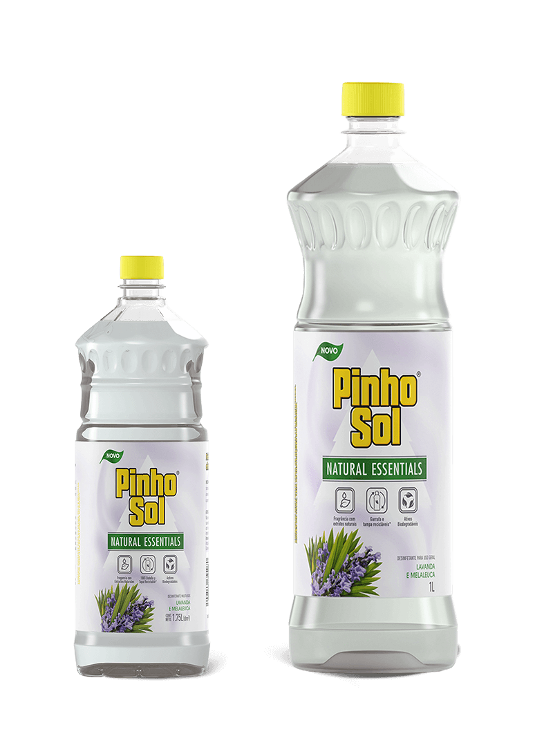 Pinho Sol® Natural Essentials Lavanda e Melaleuca | Cuidado da casa